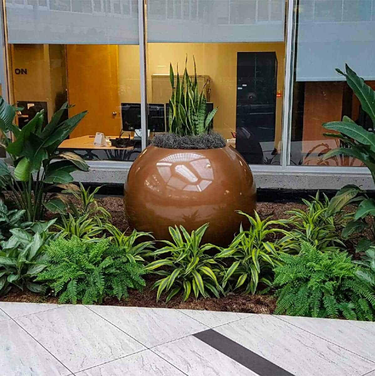 Beautiful Globe Planter Pot | JBD Concepts